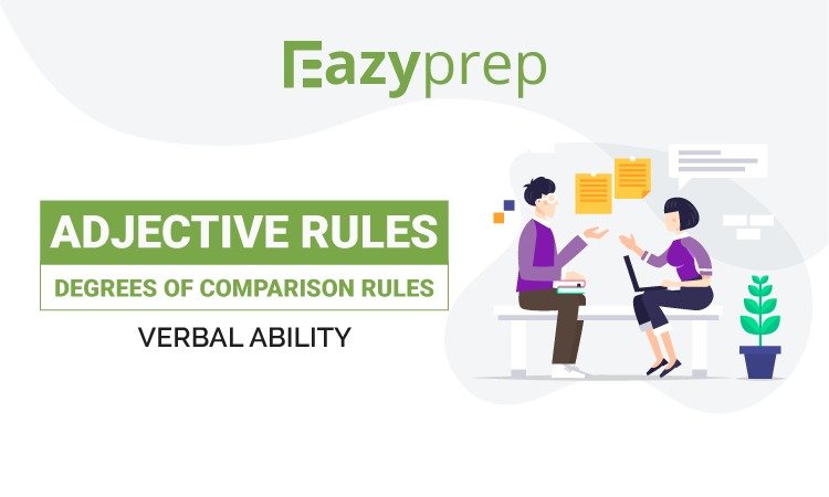 Adjective Rules | Degrees Of Comparison Rules | Verbal Ability - Eazyprep